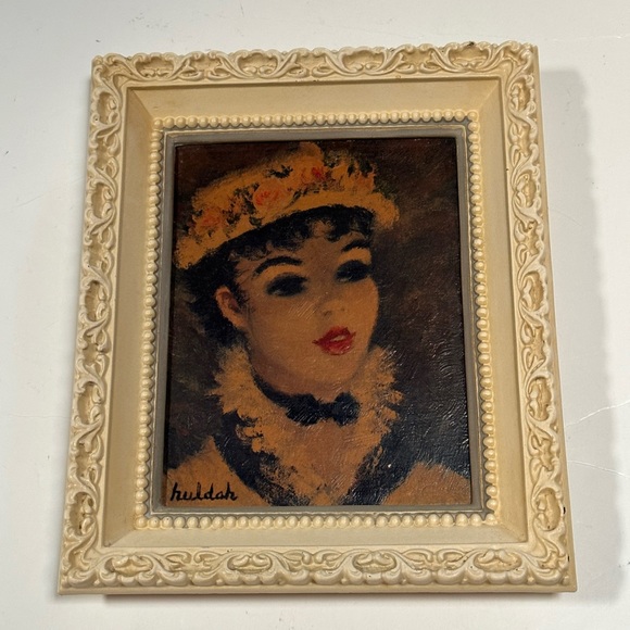 Cherry Jeffe Huldah | Art | Vintage Huldah Cherry Jeffe Signed Framed ...